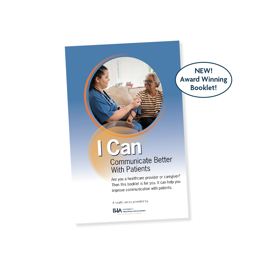 I Can Communicate Better With Patients Booklet - IHA Academy